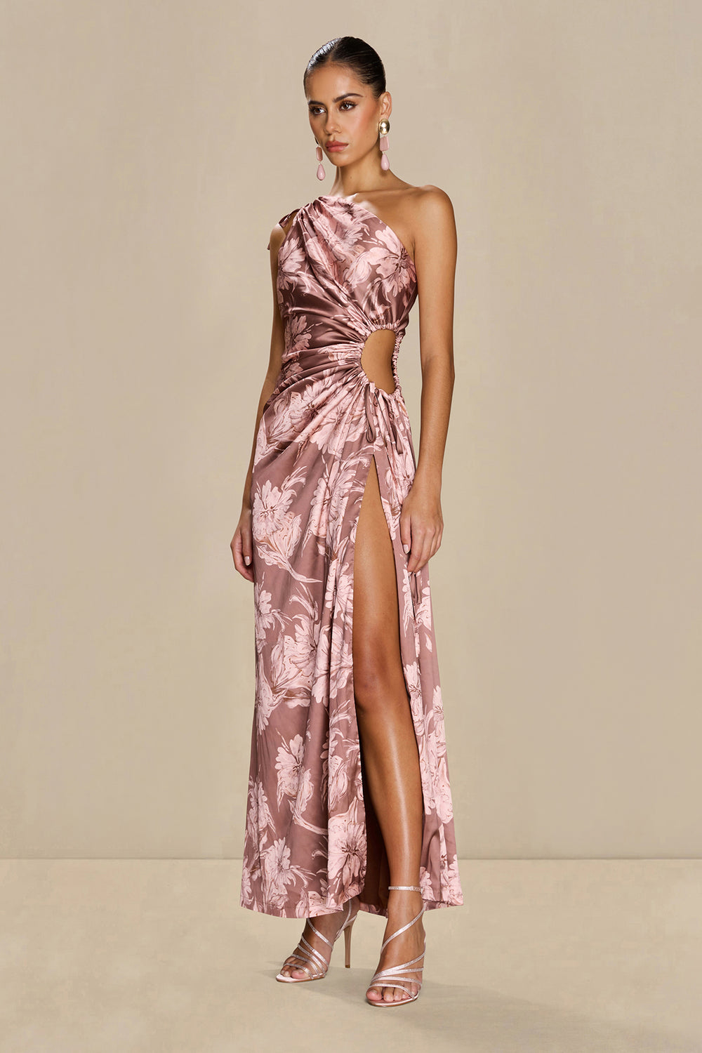 NOUR MAXI DRESS DESERT ROSE – Ruby's Boutique