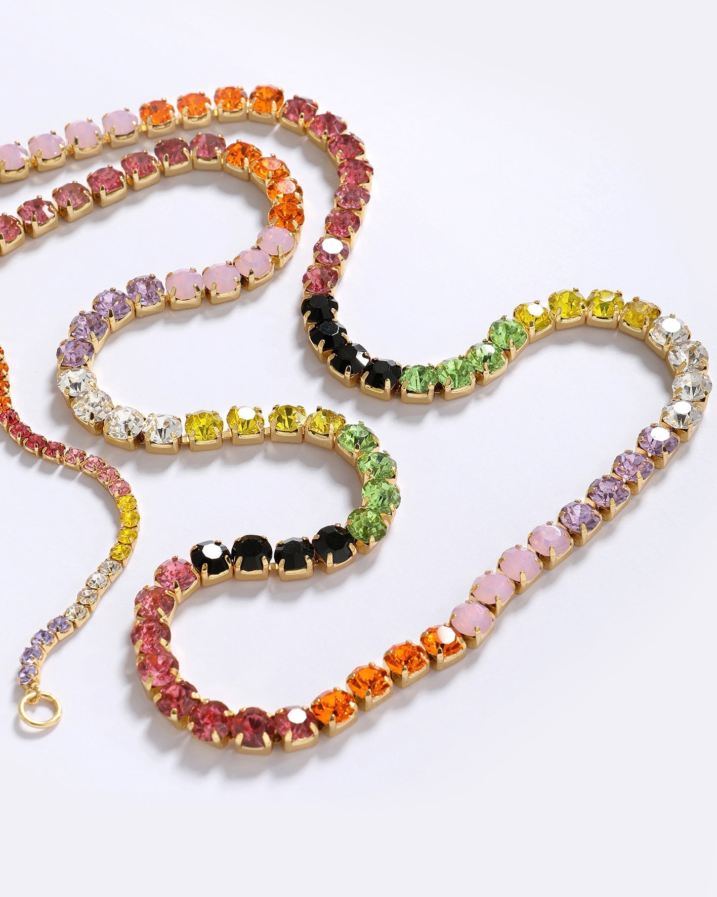 XL RAINBOW CRYSTAL CHAIN – Ruby's Boutique